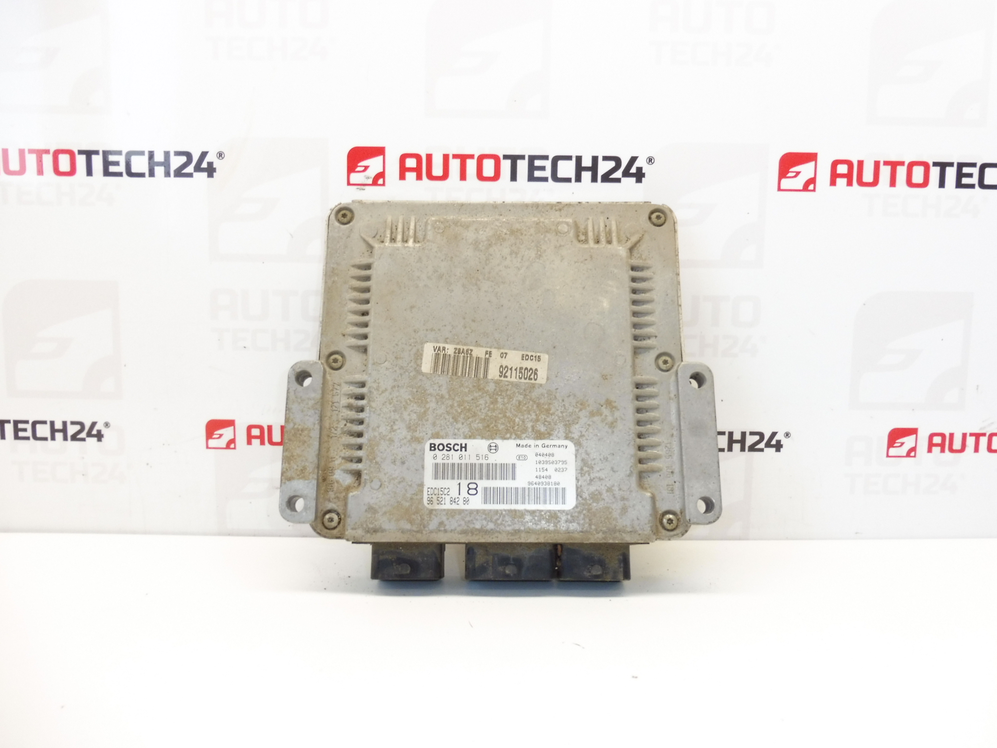 ECU Bosch EDC15C2 2.2 HDI 0281011516 9652184280 1940E6 | A24 France