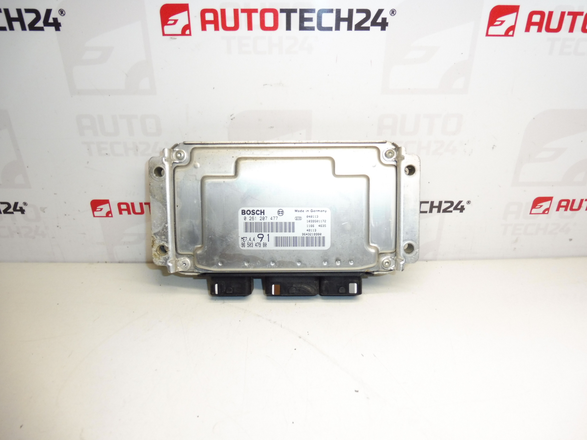 ECU Peugeot 206 Bosch ME7.4.4 0261207477 9650347980 | A24 France